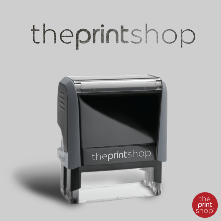Rubber Stamp: Custom Self-Inking Stamps for Your Business - The Print Shop