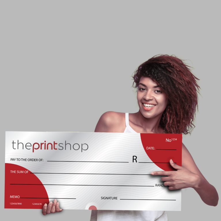 Large Size Cheque: Make a Big Impression at Your Events - The Print Shop
