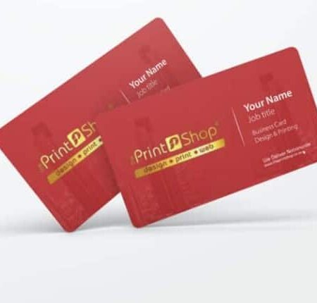 High-Quality Standard Business Cards for Professionals - The Print Shop