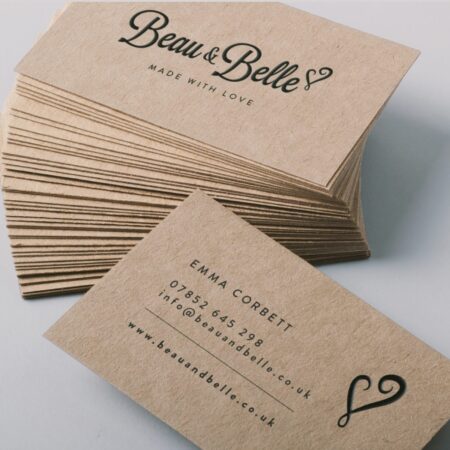 High-Quality Standard Business Cards for Professionals - The Print Shop