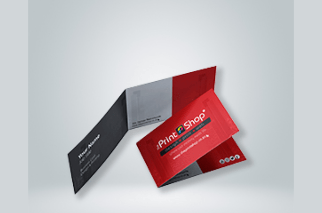 Folded Business Cards Durban: A Unique Way to Stand Out - The Print Shop